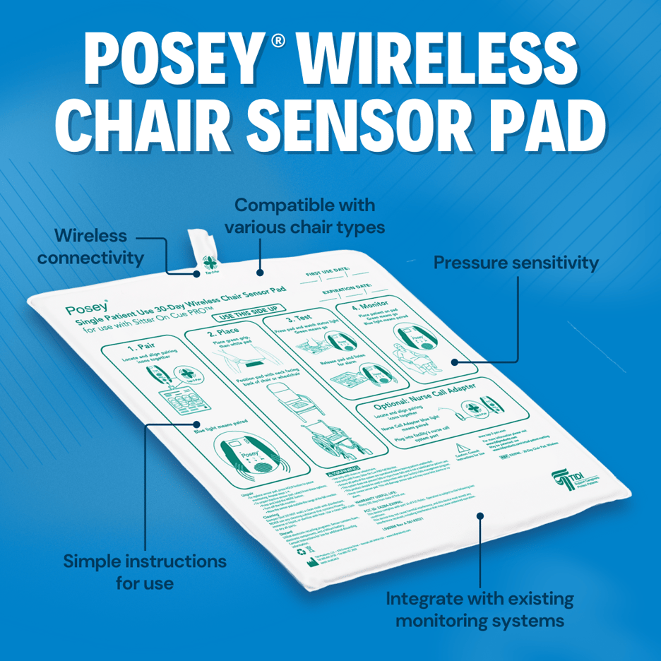 Everything You Need To Know About The Posey Wireless Chair Sensor Pad | TIDI Products